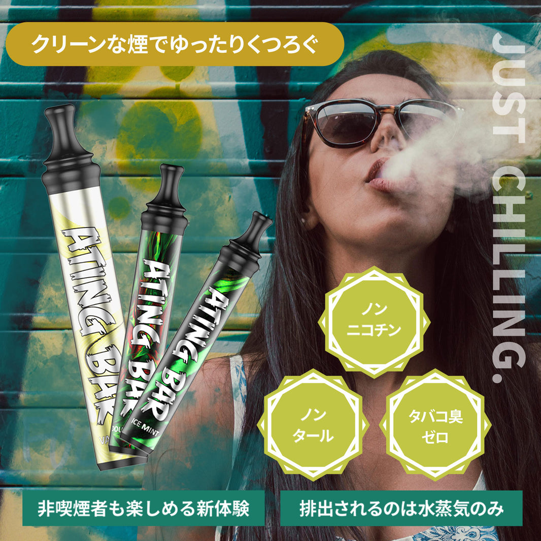 【公式】ATING BAR（エーティングバー）| 持ち運びシーシャ＆スマートシーシャ